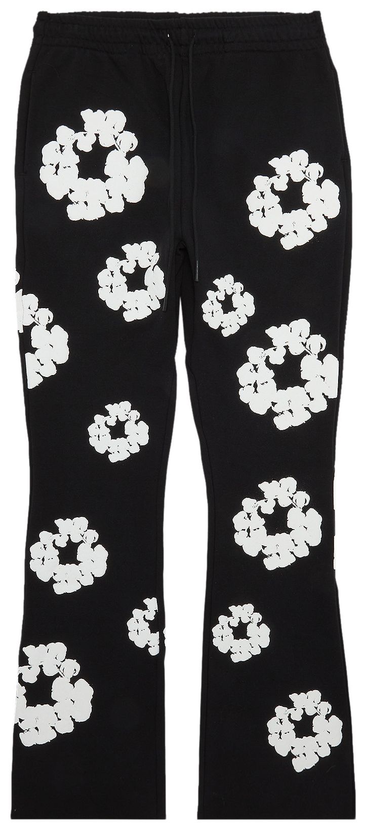 Buy READYMADE x Denim Tears Cotton Wreath Flare Sweatpants 'Black' - RE ...