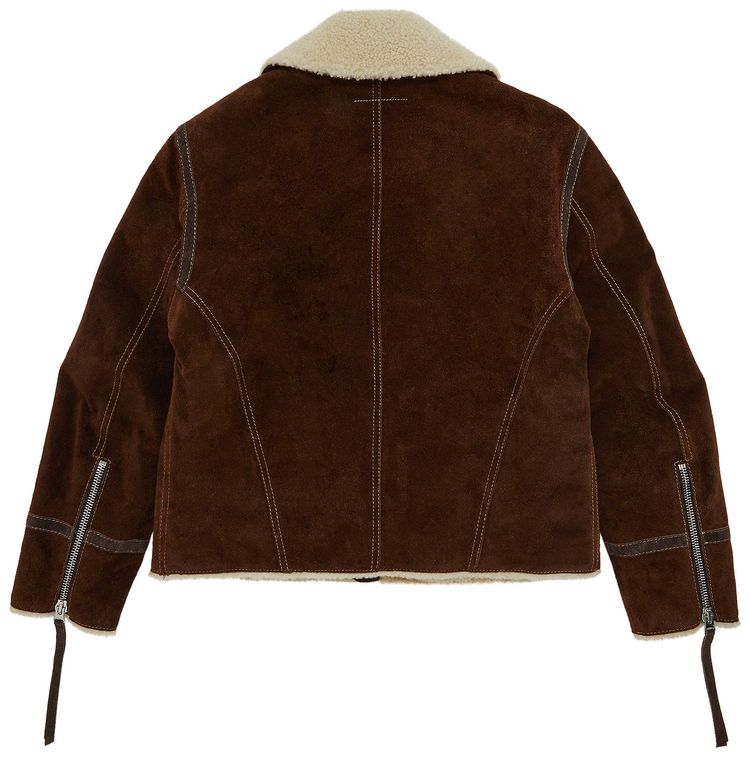 Buy MM6 Maison Margiela Sports Jacket 'Brown' - S52AM0204 SY1603 138 | GOAT