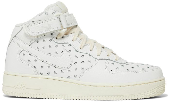 Buy Nike Wmns Air Force 1 Mid 'Cut Out Stars' - DV3451 100 | GOAT