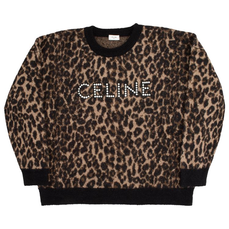 Buy CELINE Crewneck 'Leopard' - 2A71W504Q 11LE | GOAT
