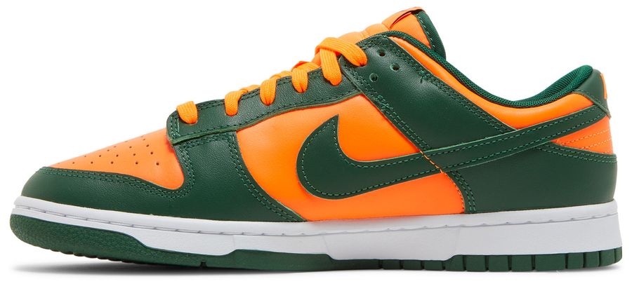 Buy Nike Dunk Low 'Miami Hurricanes' - DD1391 300 | GOAT