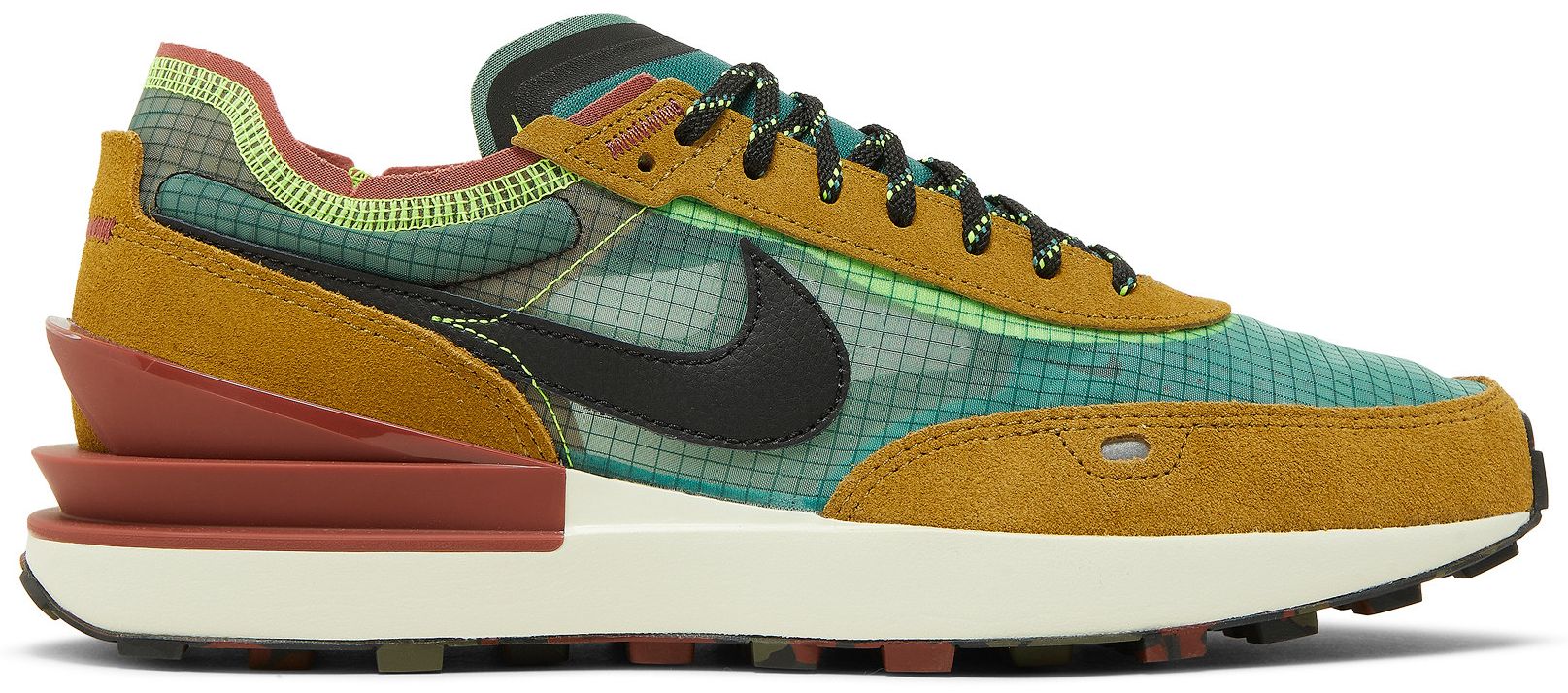 Buy Nike Waffle One SE 'Camo Soles - Golden Moss' - DX3736 300 | GOAT