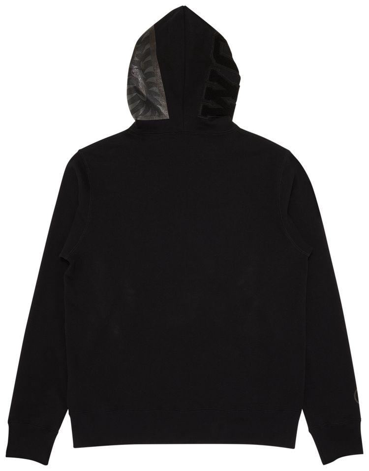 Buy Goat Exclusive Bape Shark Full Zip Hoodie In Black 1i70 115 002