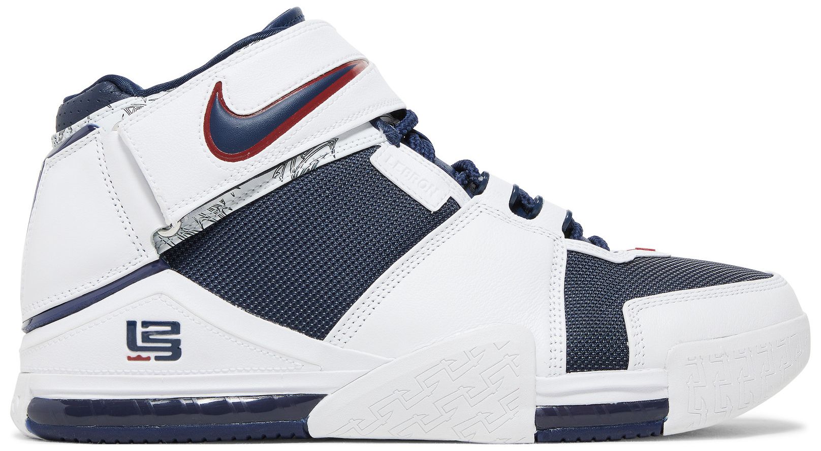 Buy Nike Zoom LeBron 2 Retro 'USA' 2022 - DR0826 100 | GOAT