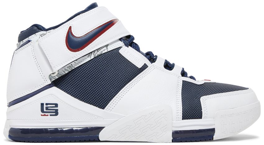 Buy Nike Zoom LeBron 2 Retro 'USA' 2022 - DR0826 100 | GOAT