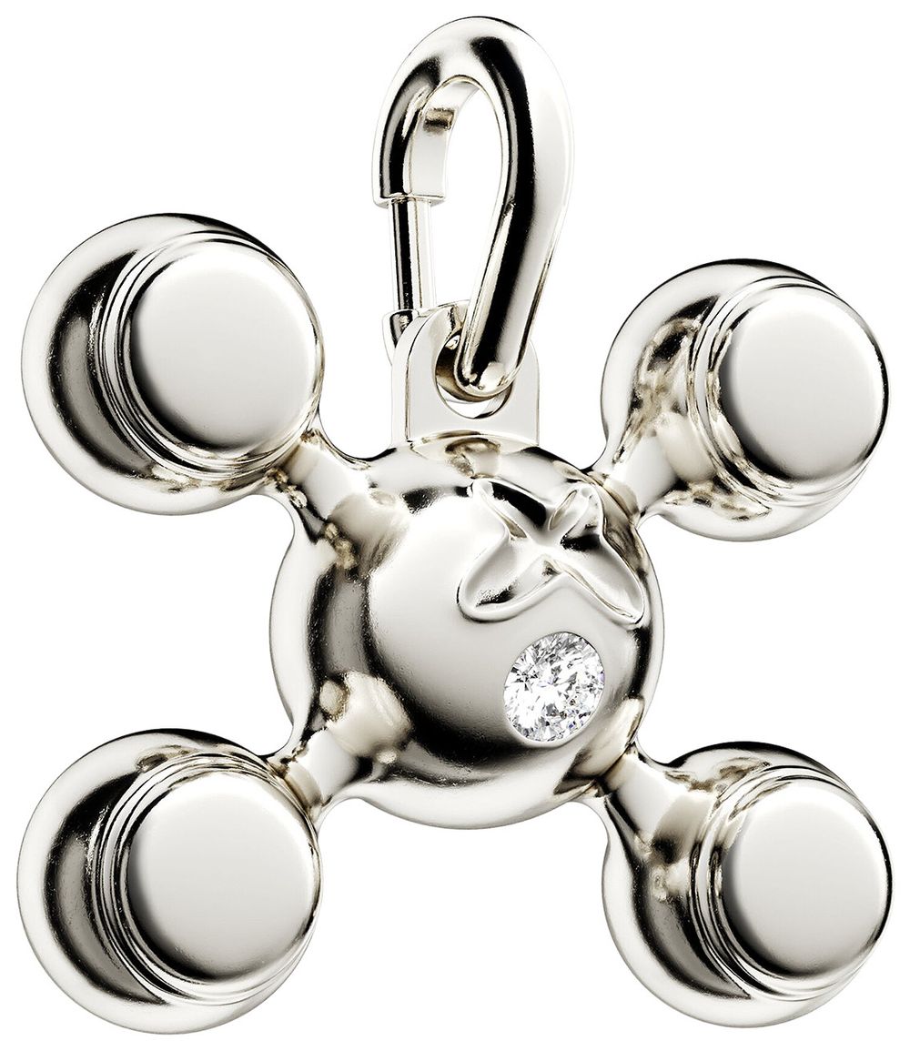 Buy Homer Sphere Legs Pendant In Silver - 6639 100000606SLP SILV | GOAT