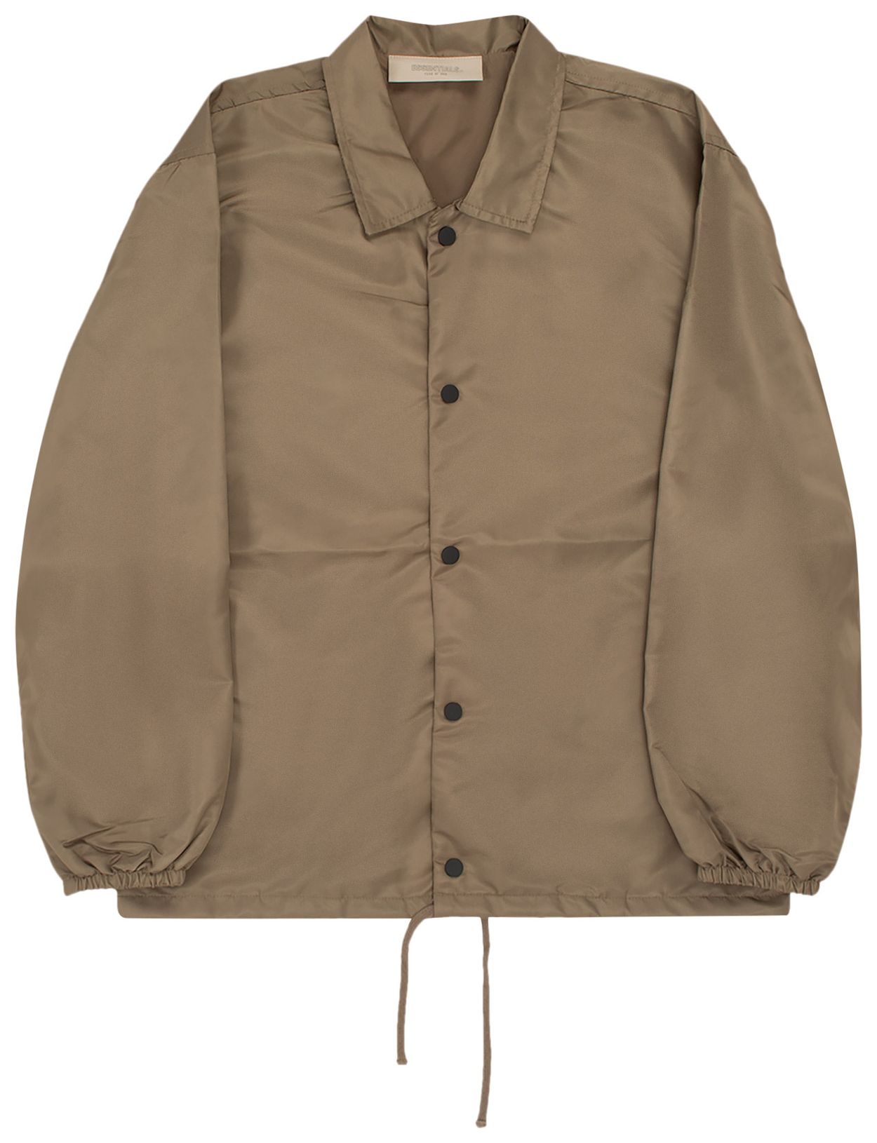 Buy Fear of God Essentials Coaches Jacket 'Wood' - 202SU222014F | GOAT