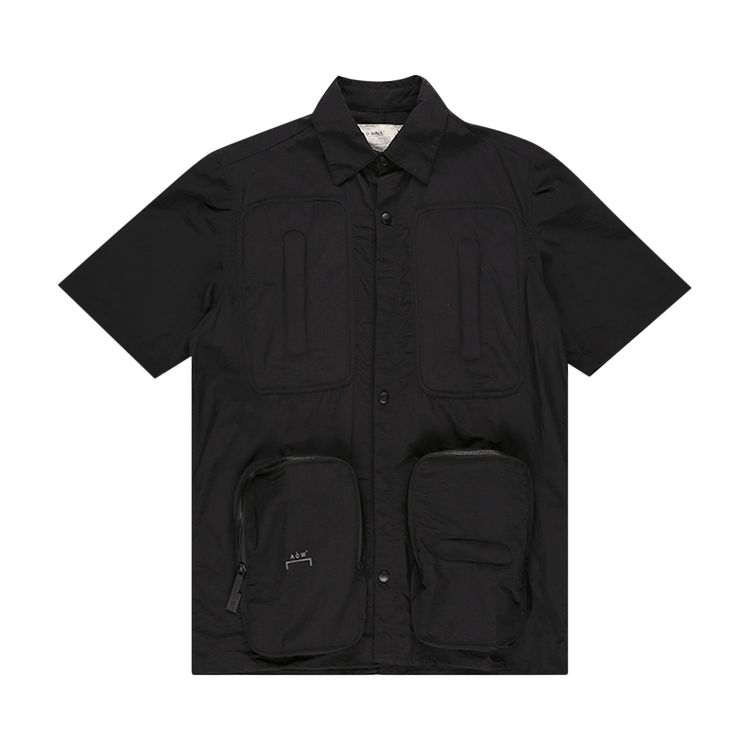 Buy A-Cold-Wall* Utility Pocket Shirt 'Black' - ACW MSH0 06WHL BLAC | GOAT