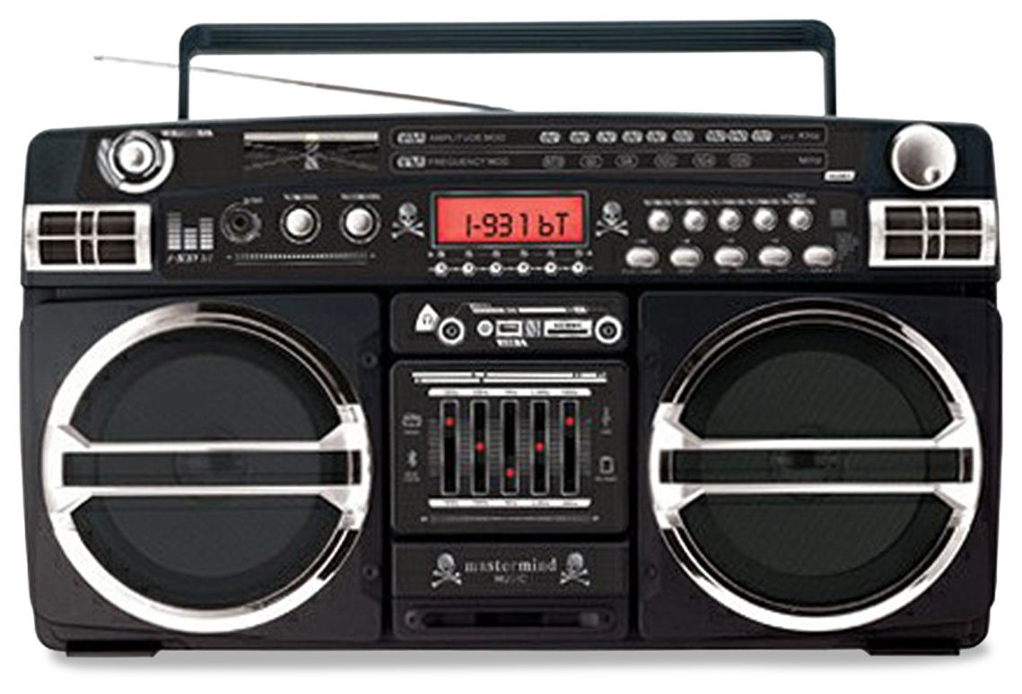 Buy Mastermind x LASONiC Bluetooth Boombox Speaker In Black - 015 ...