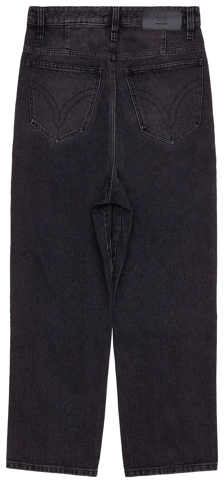 Buy Ami Alex Fit Jeans 'Used Black' - HTR102 611 031 | GOAT