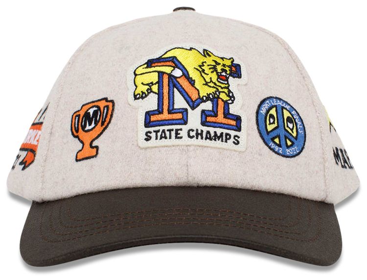 Buy Market State Champs Hat 'Cream' - 390000172 CREA | GOAT