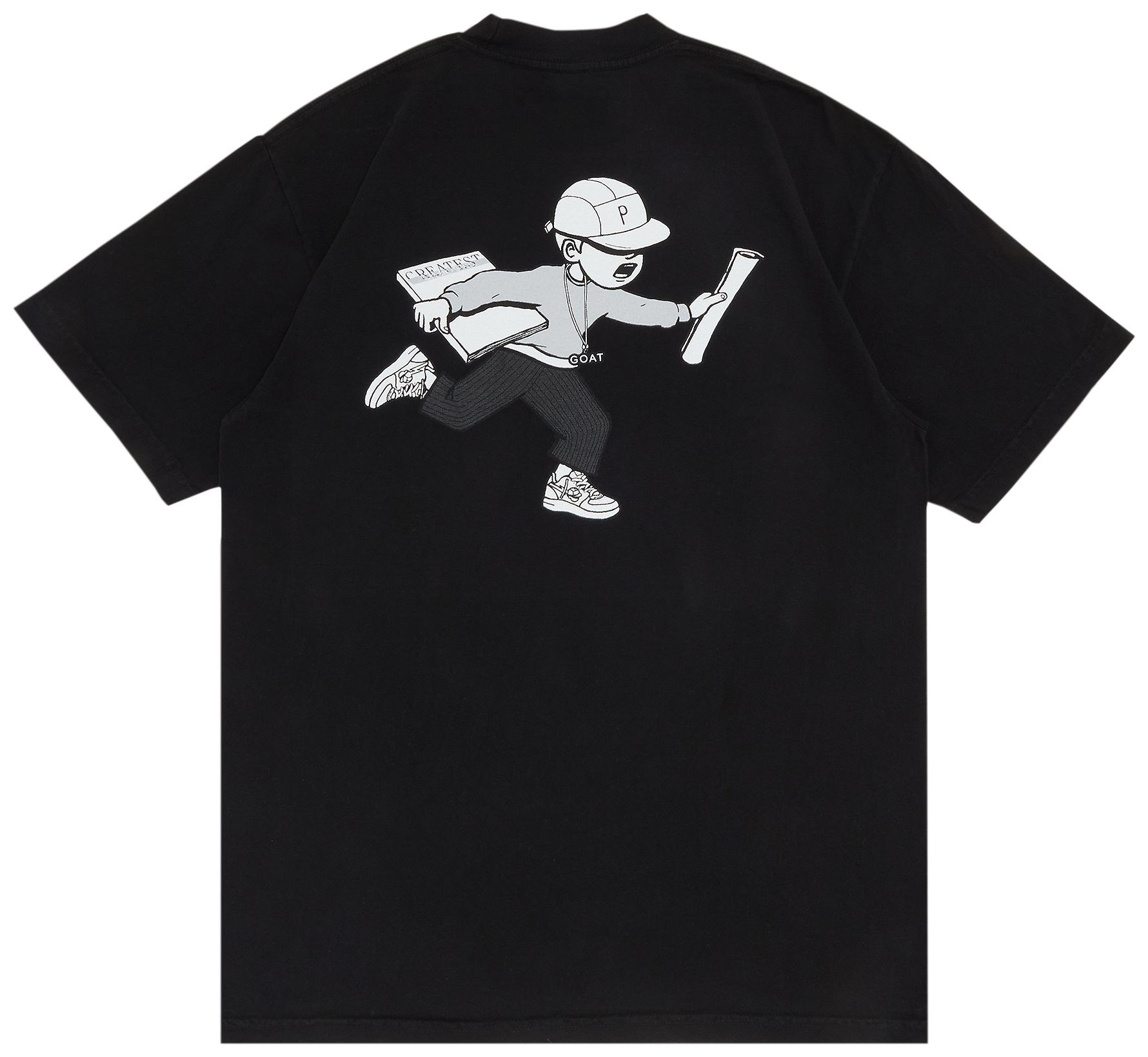 Buy GOAT Exclusive Paperboy Classic T-Shirt in Black - PBGOATBF2 | GOAT