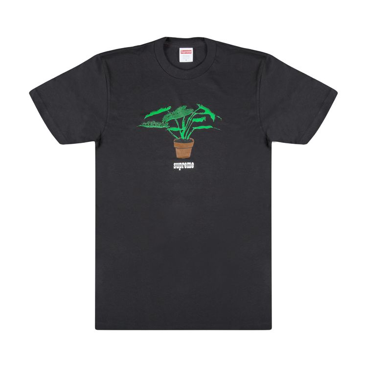 Buy Supreme Plant T-Shirt 'Black' - FW17T17 BLACK | GOAT