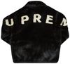 Buy Supreme Faux Fur Bomber Jacket 'Black' - SS17J22 BLACK | GOAT