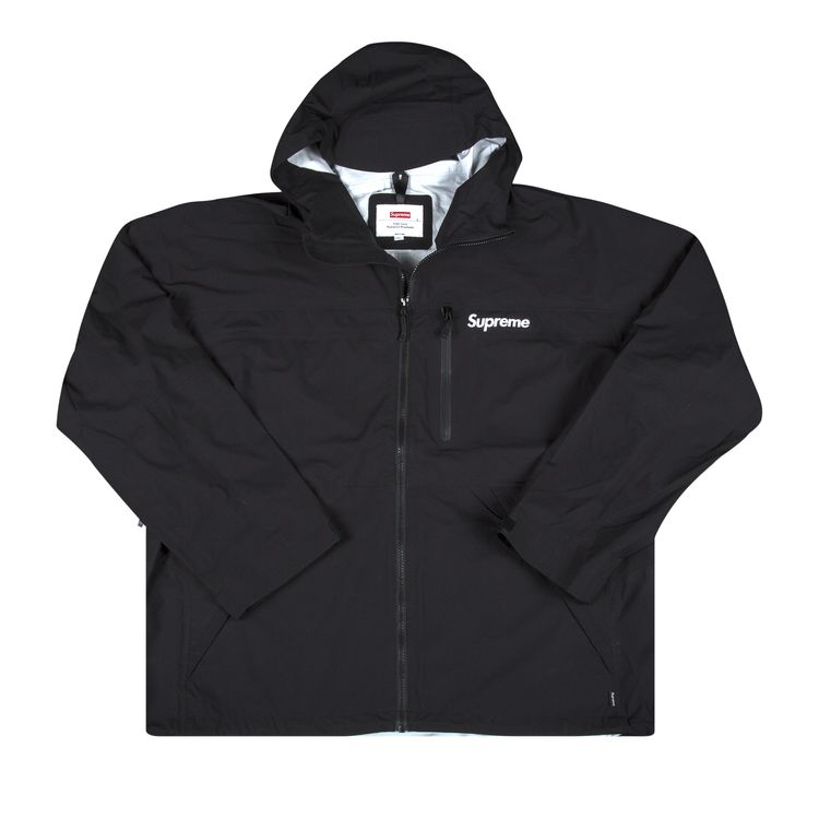 Buy Supreme Taped Seam Jacket 'Black' - SS17J34 BLACK | GOAT UK