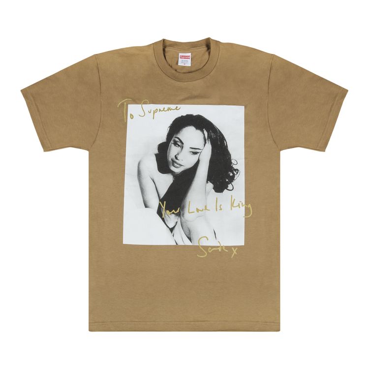 Buy Supreme Sade T-Shirt 'Mocha' - SS17T1 MOCHA | GOAT