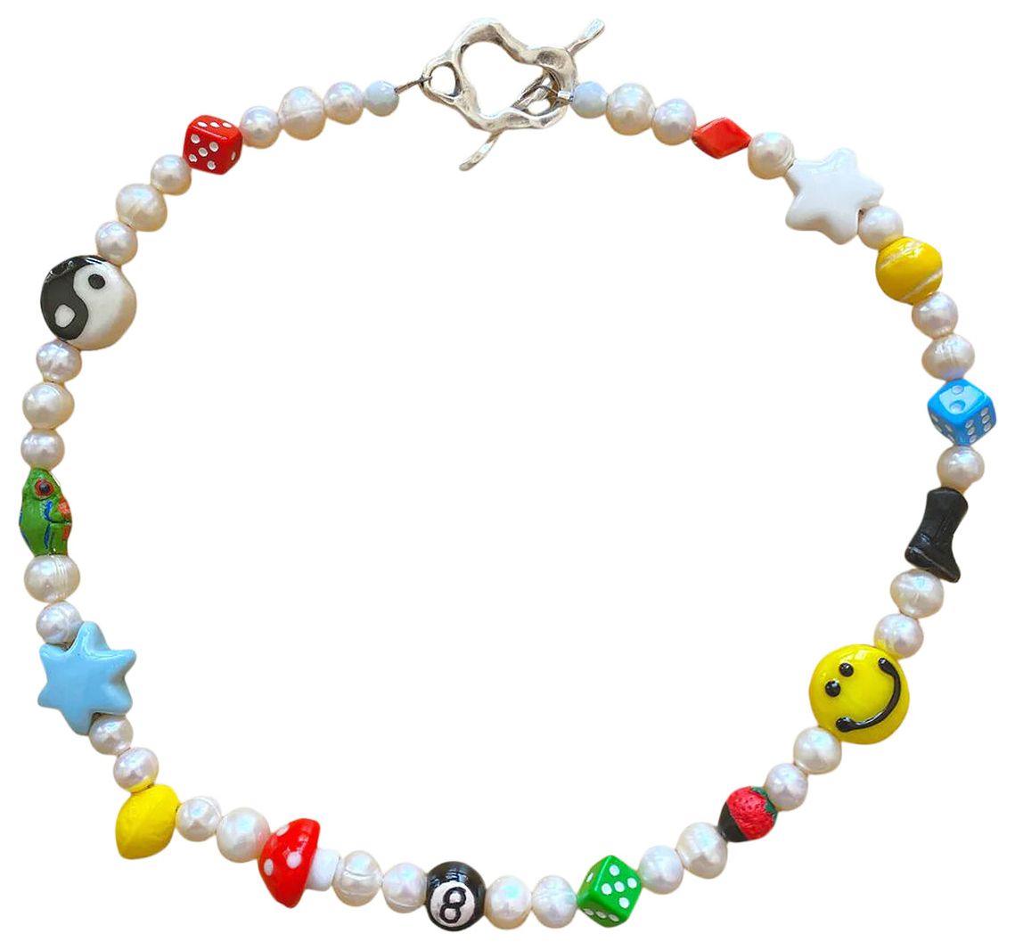 Buy Ian Charms The Gabe Necklace 'Multicolor' - IC106 MULT | GOAT