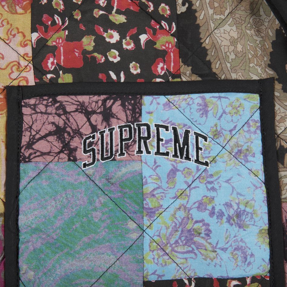 Buy Supreme Reversible Patchwork Quilted Jacket 'Multi' - SS19J94 MULTI ...