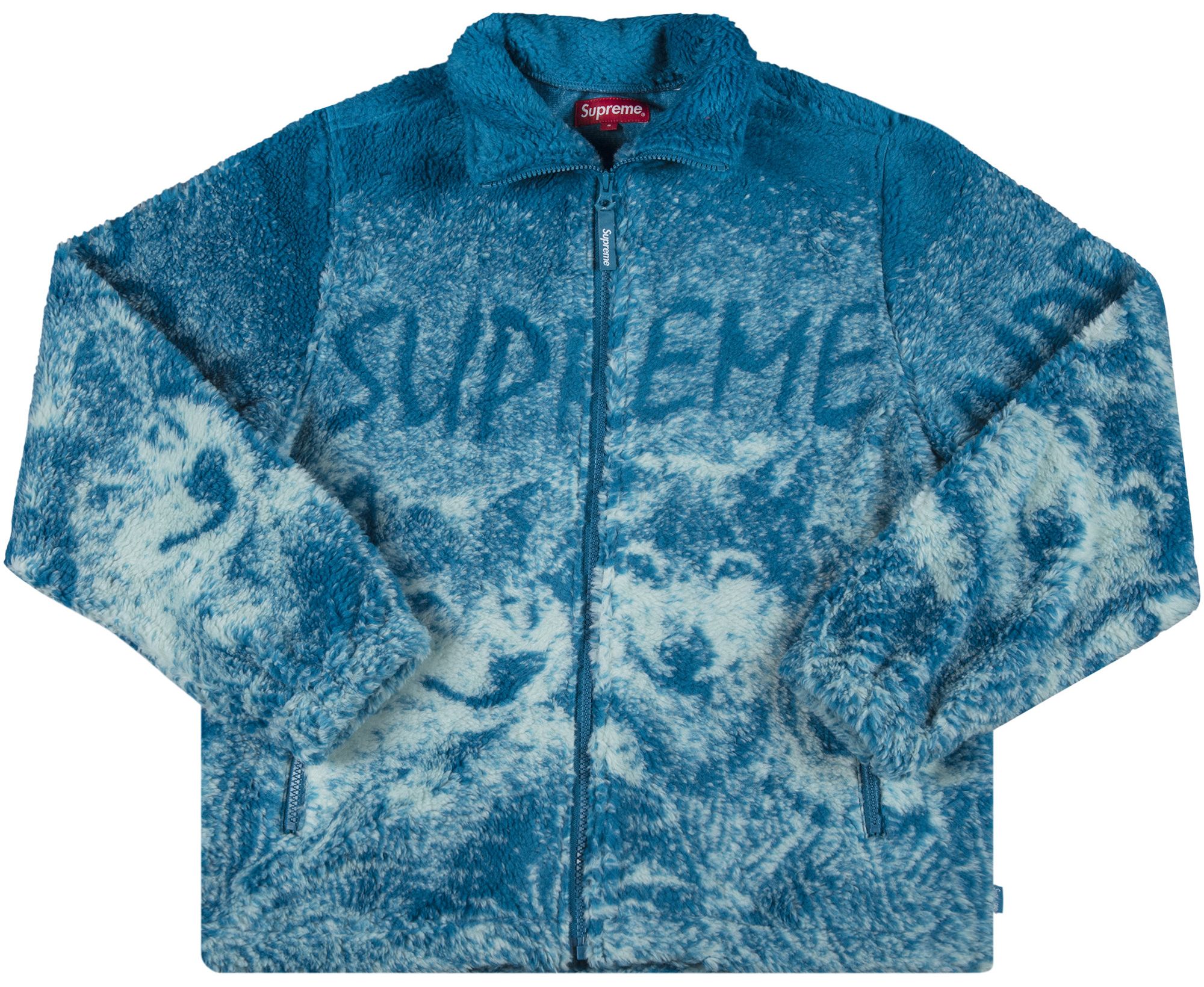 Buy Supreme Wolf Fleece Jacket 'Teal' - SS19J54 TEAL | GOAT