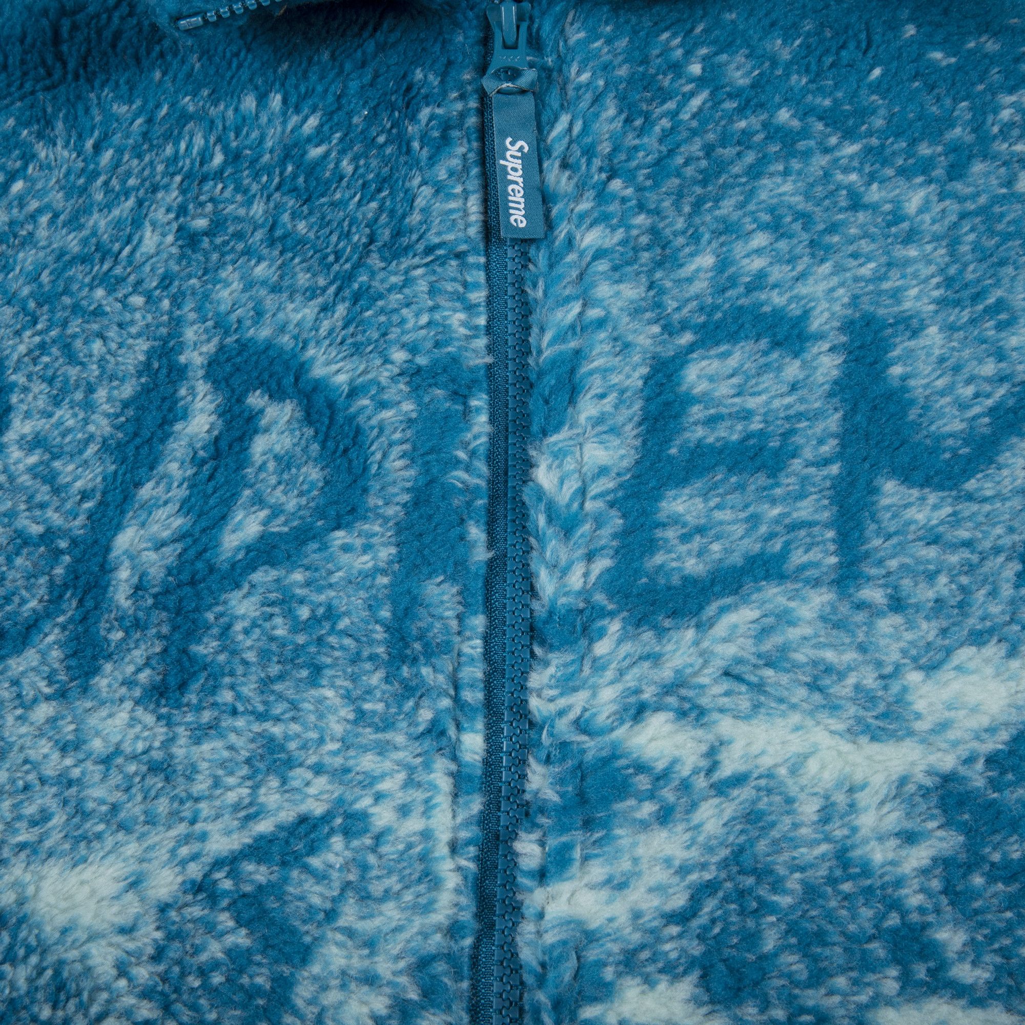 Buy Supreme Wolf Fleece Jacket 'Teal' - SS19J54 TEAL | GOAT