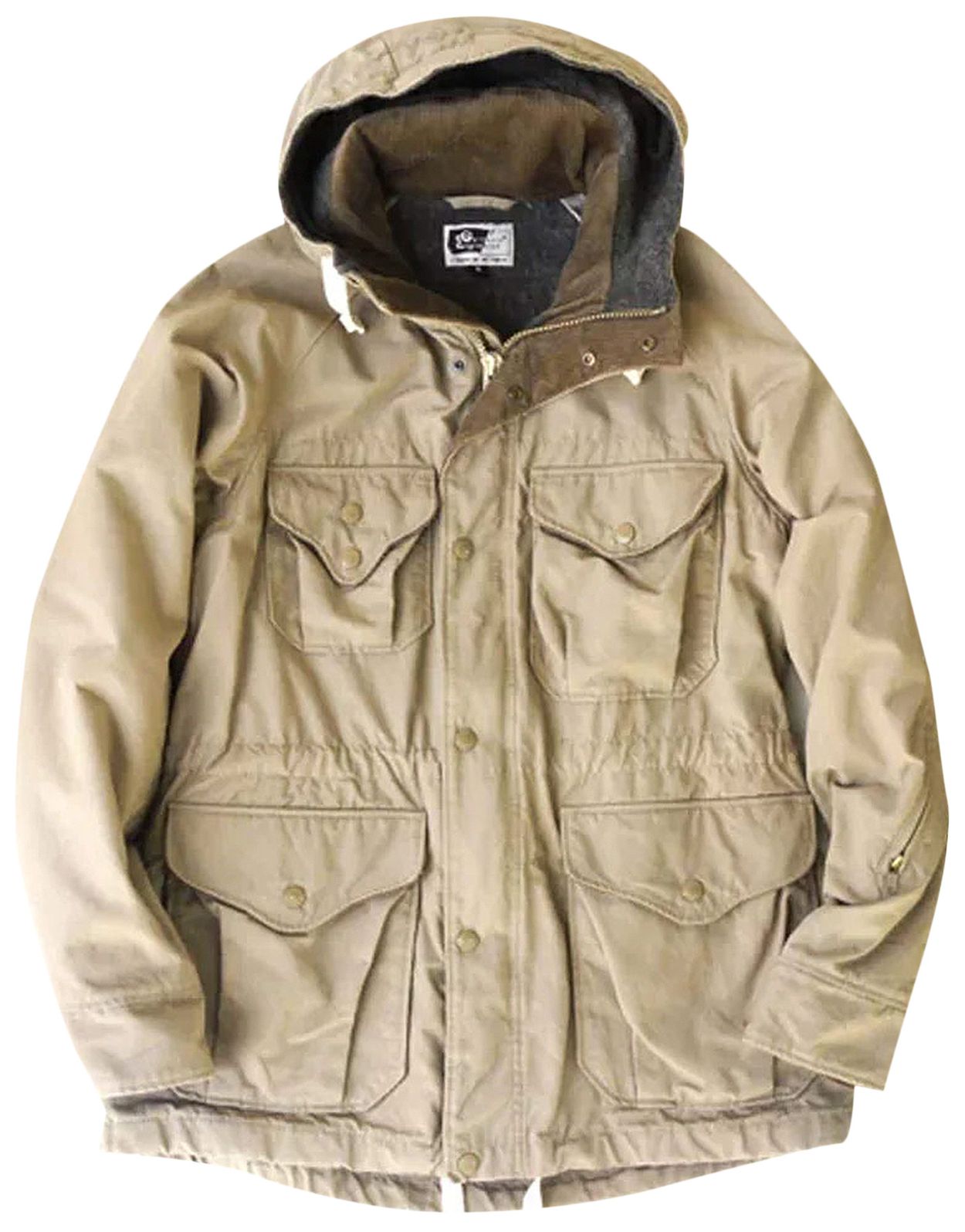 Buy Engineered Garments Field Parka 'Khaki' - 21F1D032 KHAK | GOAT