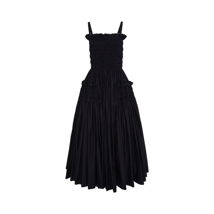 Buy Molly Goddard Larry Dress 'Black' - 1000000090017 | GOAT AU