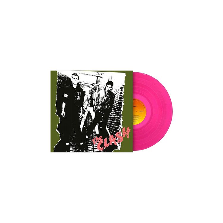 Buy The Clash Self Titled LP Vinyl 'Transparent Pink' - 196587377410 | GOAT