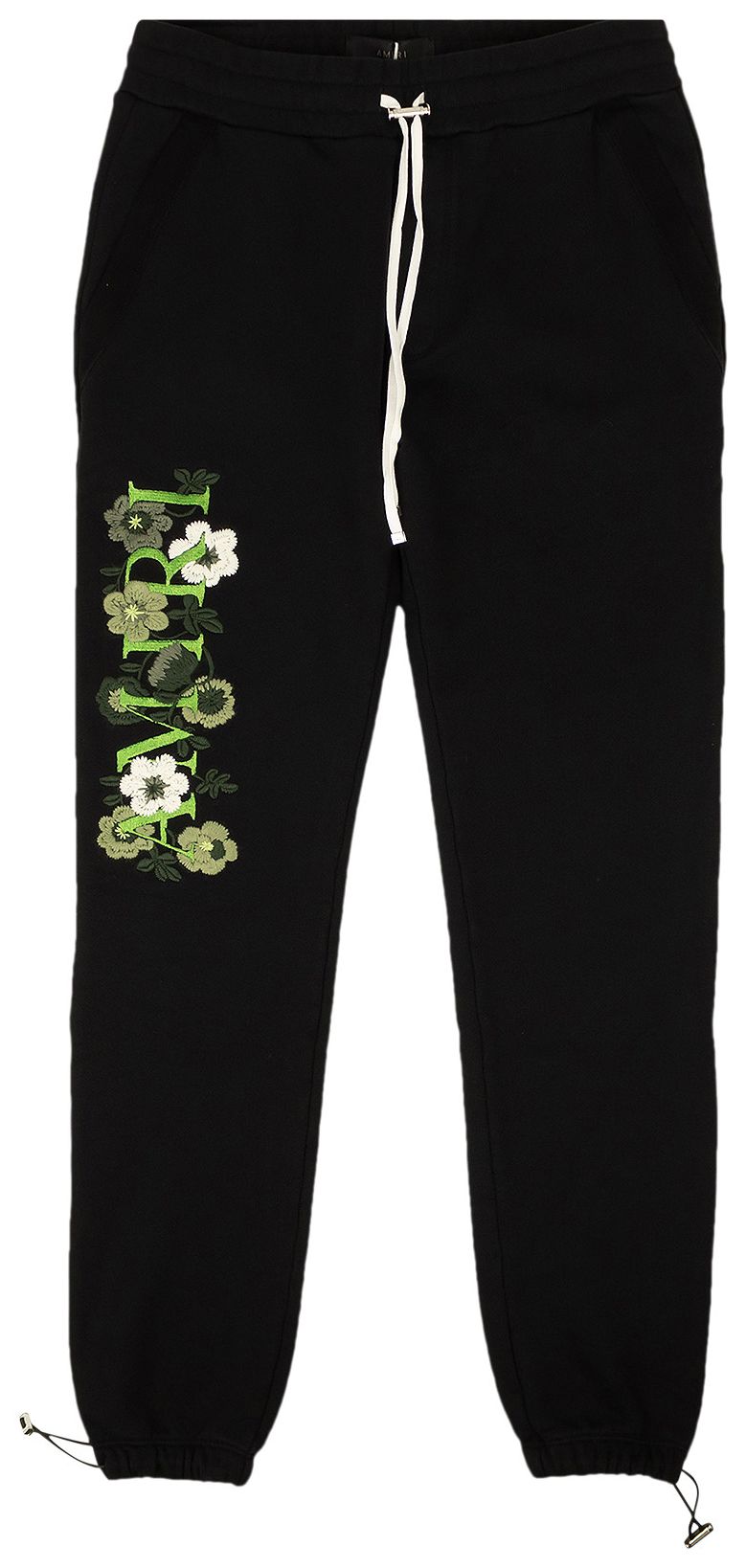 Buy Amiri Flower Sweatpants 'Black' - PF22MJL047 001 BLAC | GOAT