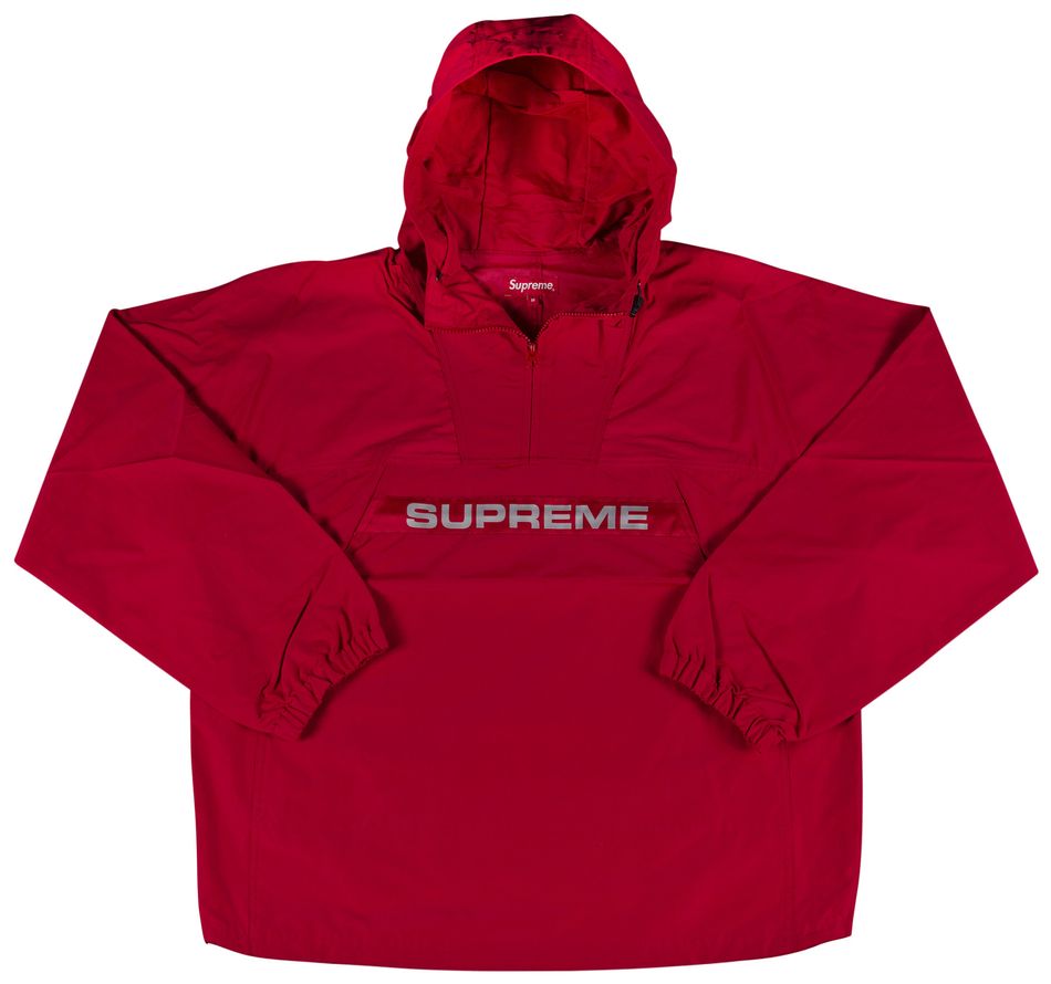 Buy Supreme Heavy Nylon Anorak 'Red' - FW19J46 RED | GOAT