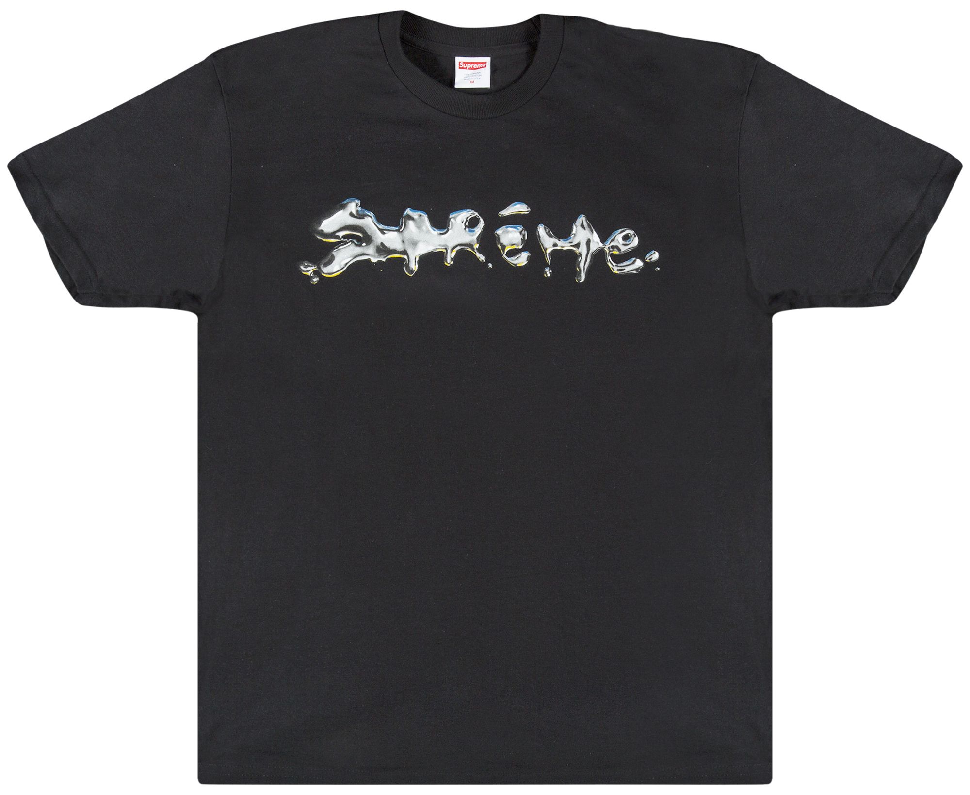 Buy Supreme Liquid T-Shirt 'Black' - FW18T18 BLACK | GOAT