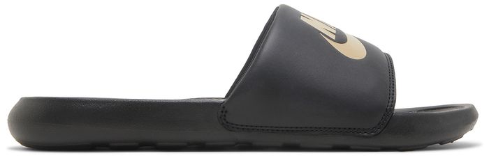 Buy Nike Victori One Slide 'Black Metallic Gold' - CN9675 006 | GOAT