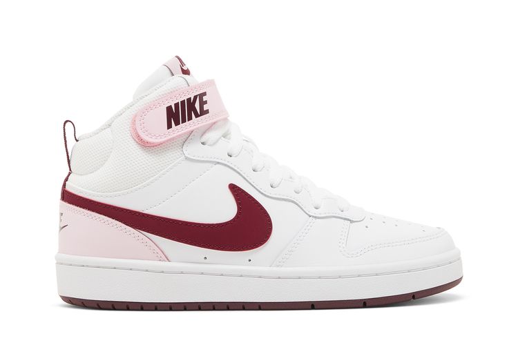 Buy Nike Court Borough Mid 2 GS 'Pink Foam' - CD7782 104 | GOAT