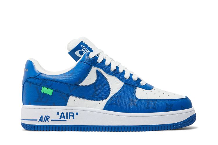 Achetez des Louis Vuitton x Nike Air Force 1 Low 'White Team Royal ...