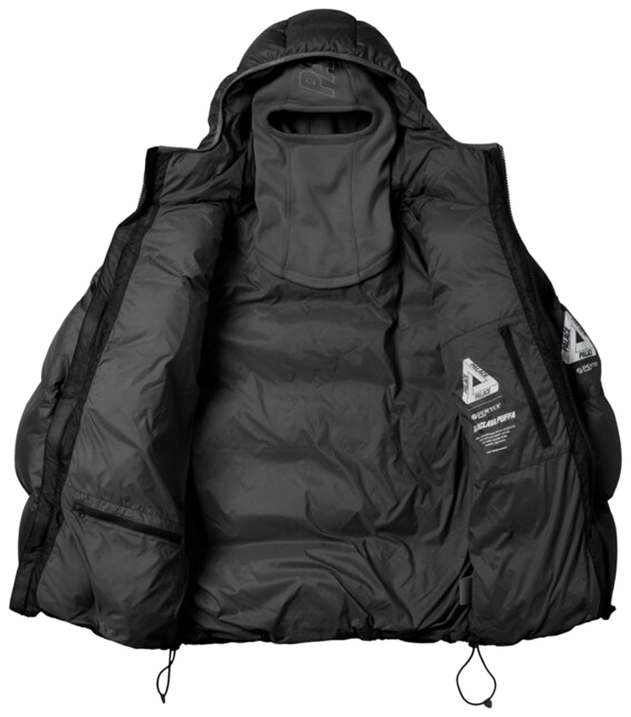Buy Palace Pertex Frost Balaclava Puffa 'Black' - P23JK089 | GOAT