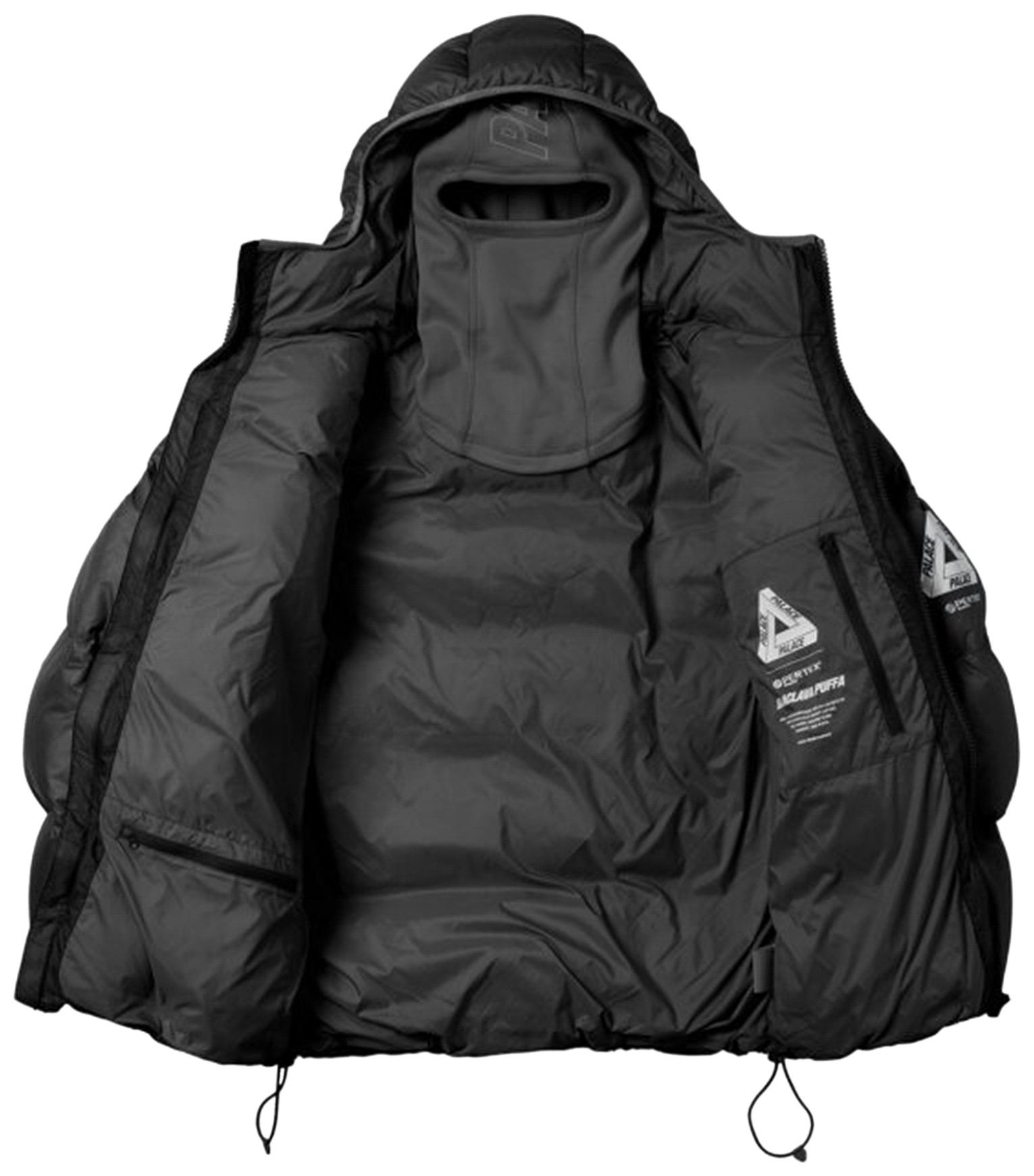 Buy Palace Pertex Frost Balaclava Puffa 'Black' - P23JK089 | GOAT