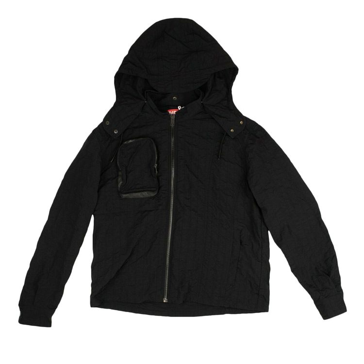Buy A-Cold-Wall* Assymetric Windbreaker Jacket 'Black' - ACW-SH03 ...