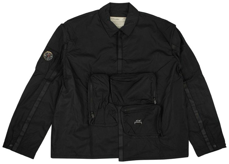 Buy A-Cold-Wall* Pocket Jacket 'Black' - ACW MF19 PLSD02 BLAC | GOAT