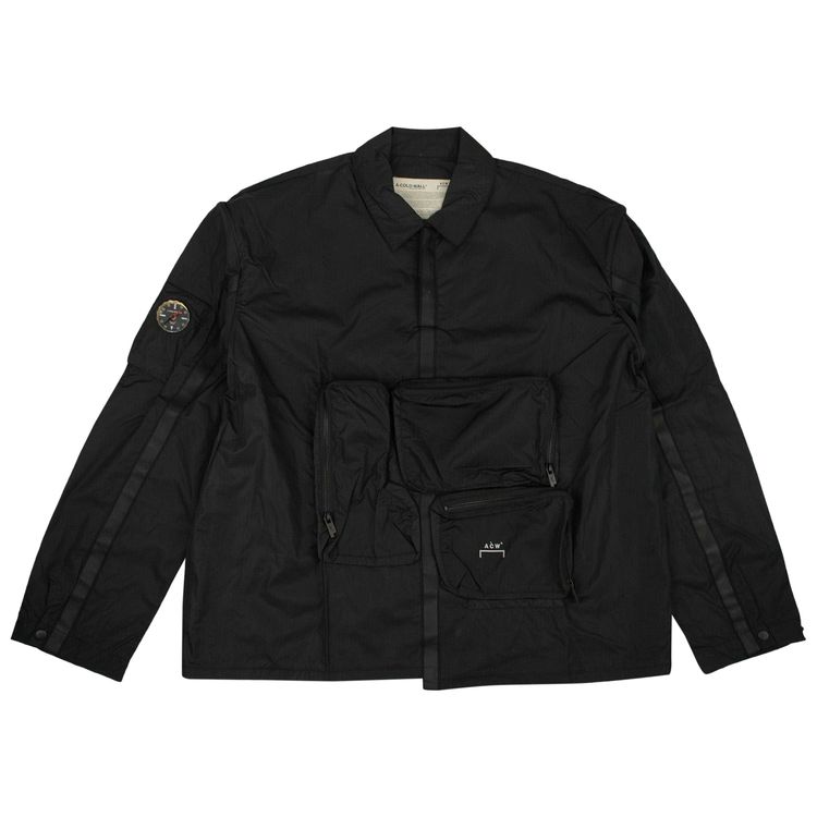 Buy A-Cold-Wall* Pocket Jacket 'Black' - ACW MF19 PLSD02 BLAC | GOAT