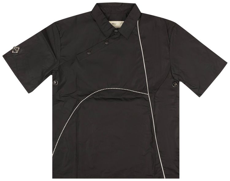 Buy A-Cold-Wall* Asymmetrical Short-Sleeve Shirt 'Black' - ACW MF19 ...