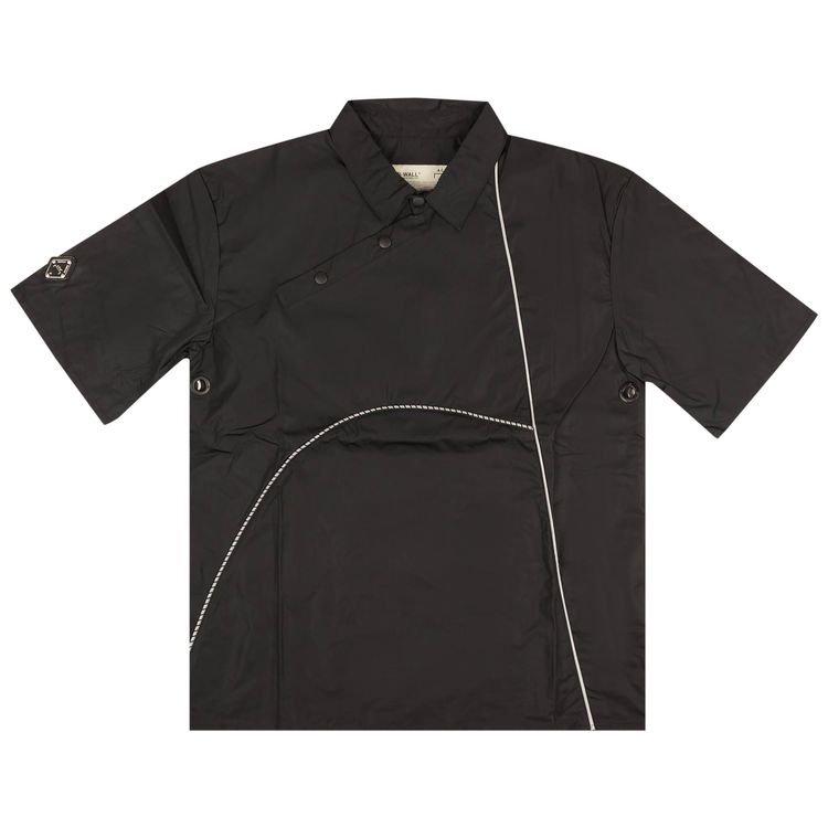 Buy A-Cold-Wall* Asymmetrical Short-Sleeve Shirt 'Black' - ACW MF19 ...