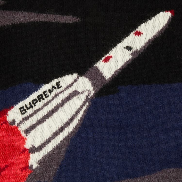 Buy Supreme Rocket Sweater 'Black' - FW22SK29 BLACK | GOAT