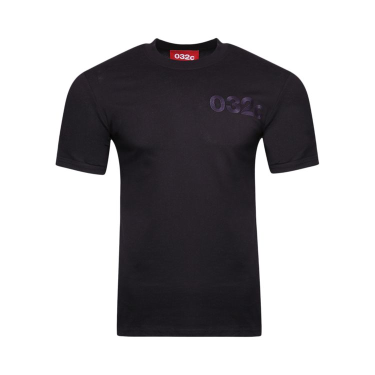 Buy 032C Classic Logo Tee 'Dark Plum' - FW22 C 1011 DARK | GOAT