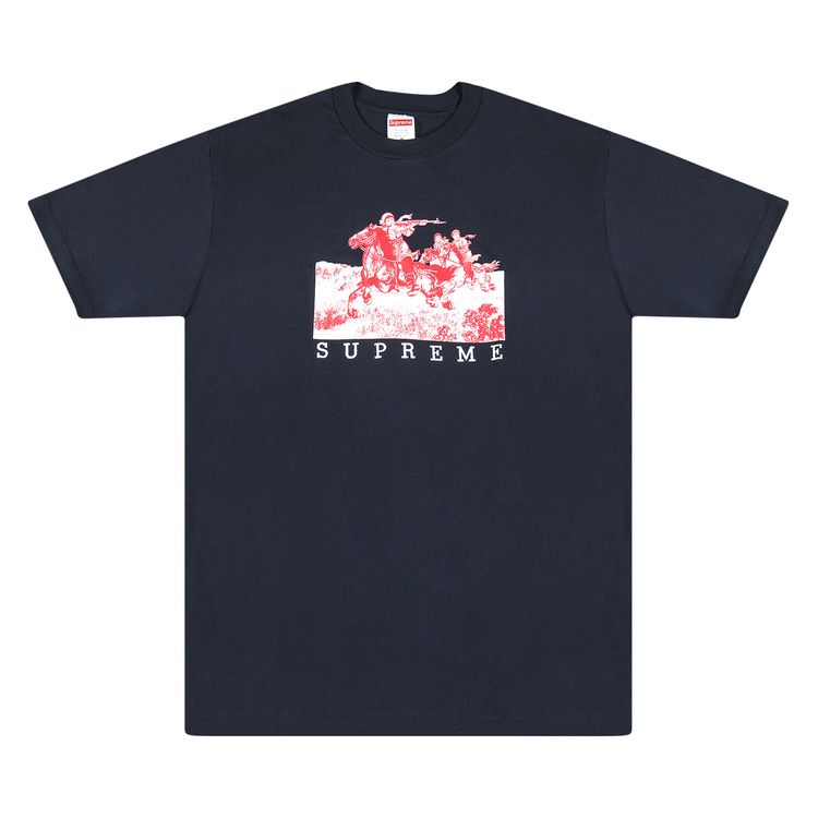 Buy Supreme Riders T-Shirt 'Navy' - SS19T51 NAVY | GOAT UK