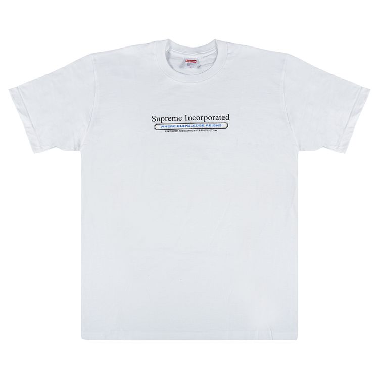 Buy Supreme Inc. T-Shirt 'White' - FW19T46 WHITE | GOAT