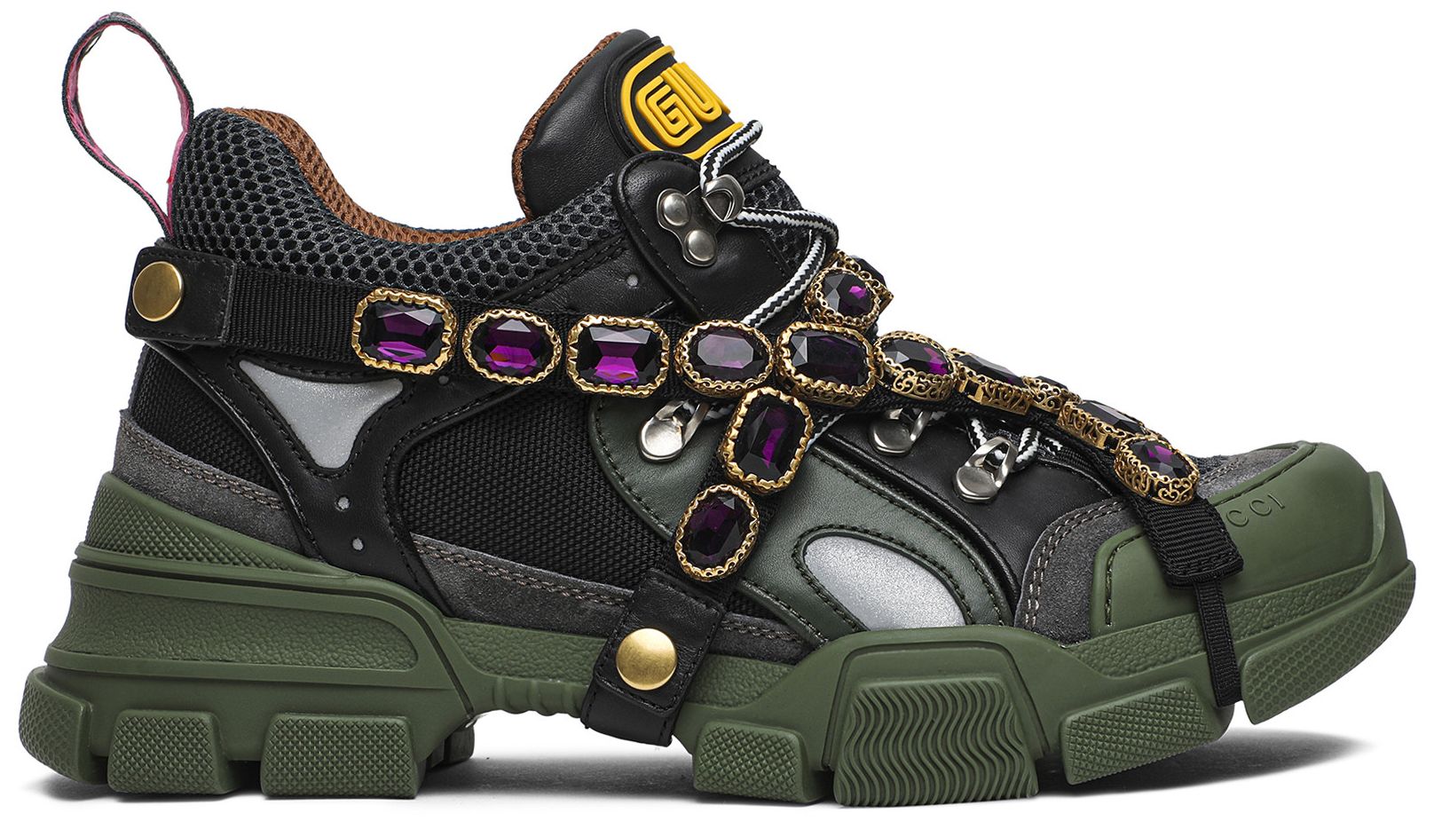 Buy Gucci Wmns Flashtrek Crystals 'Green' - 537355 GGZ30 1261 | GOAT