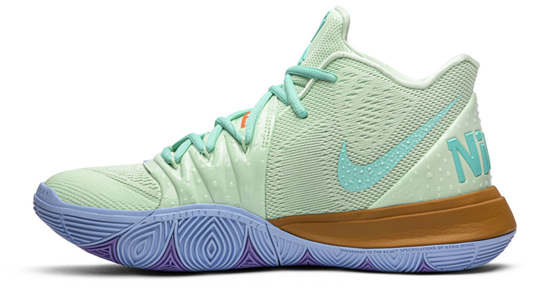 Buy SpongeBob SquarePants x Nike Kyrie 5 EP 'Squidward' - CJ6950 300 ...