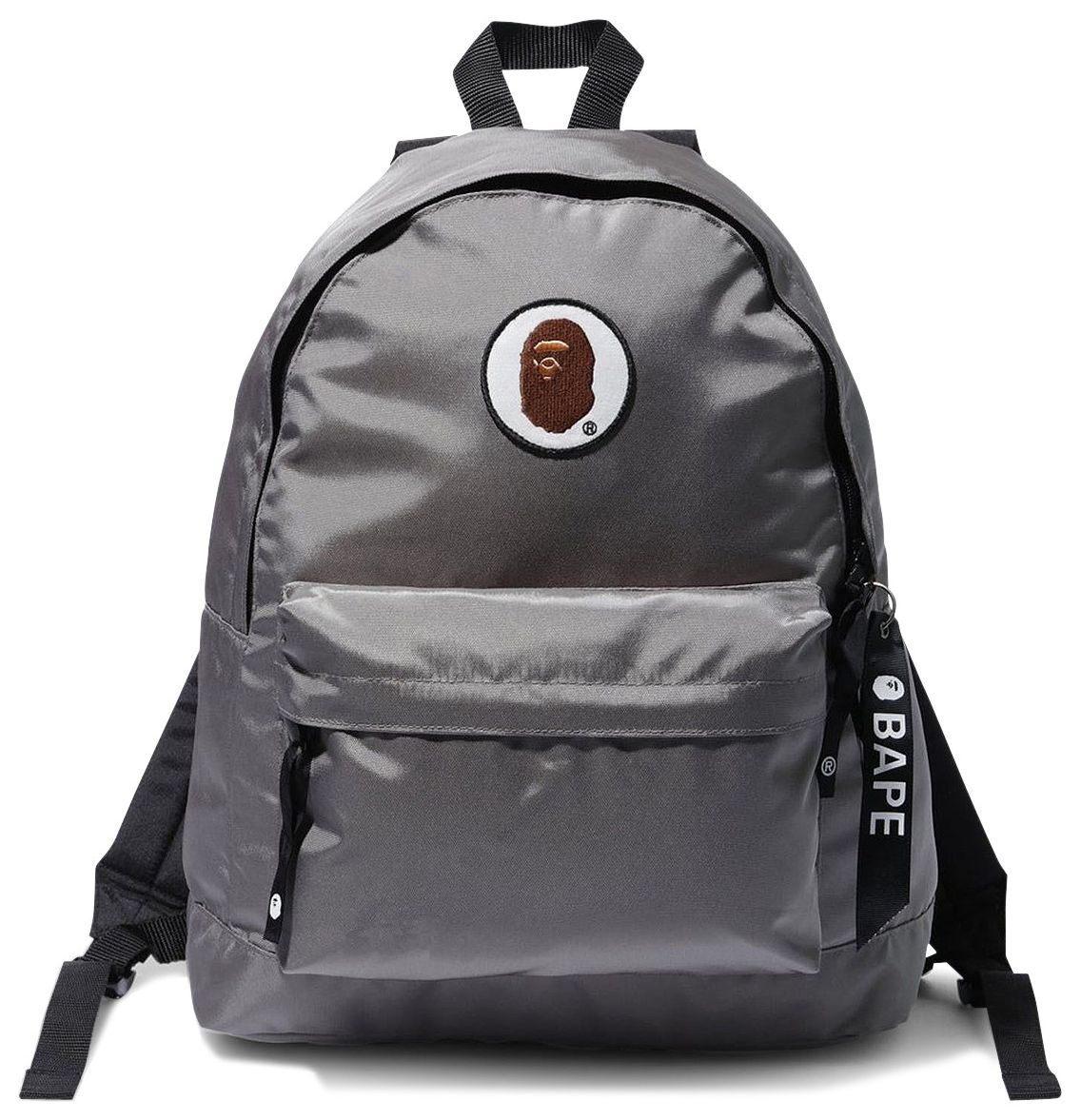 Buy BAPE Happy New Year Ape Head Patch Backpack 'Grey' - 0039 ...