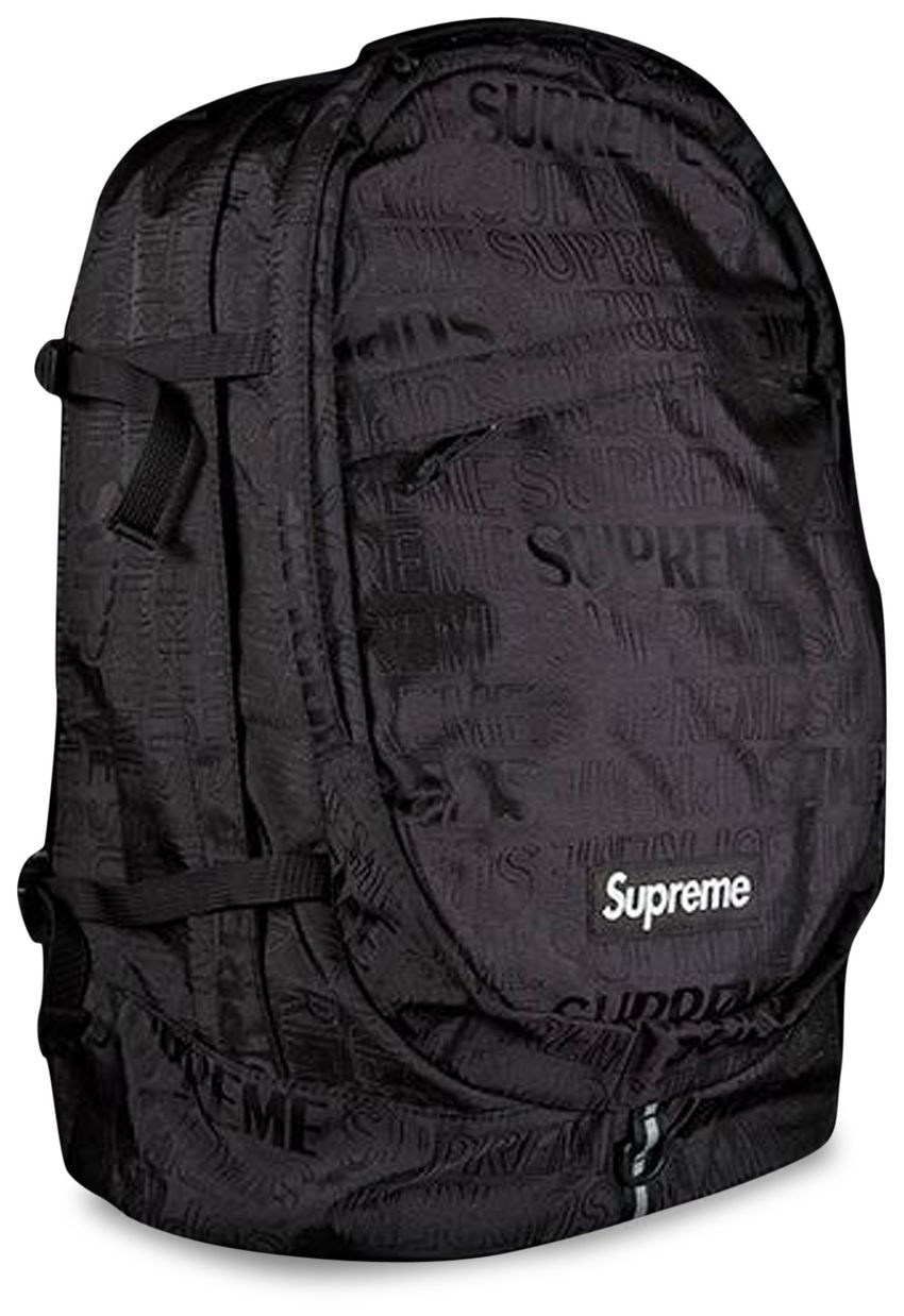 Buy Supreme Backpack 'Black' - SS19B6 BLACK | GOAT