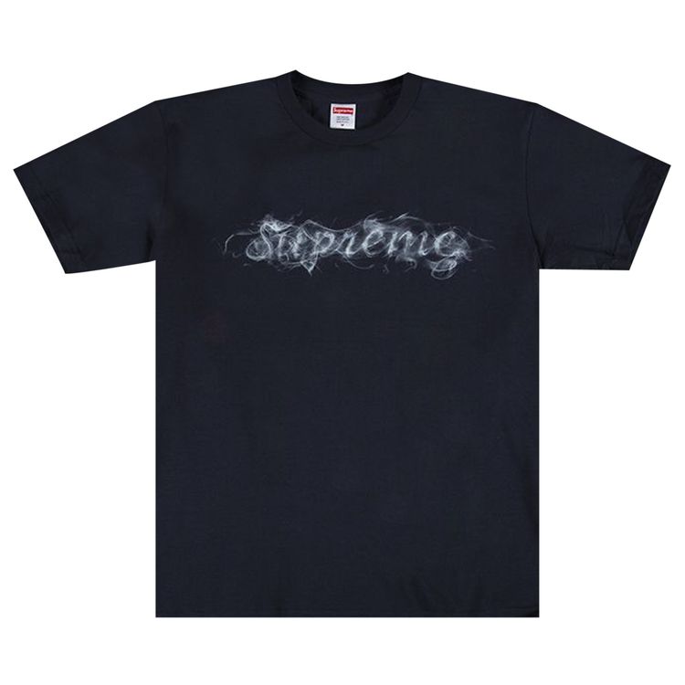 Buy Supreme Smoke Tee 'Navy' - FW19T21 NAVY | GOAT