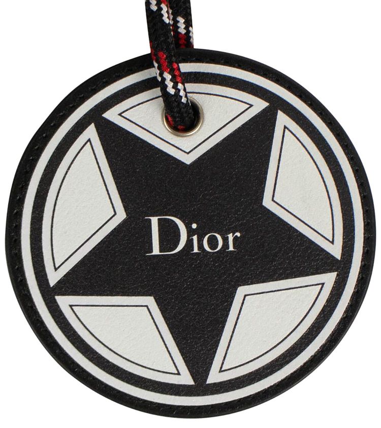 Buy Dior Leather Star Key Chain 'Black' - 2CHKH107YEX 19EU | GOAT